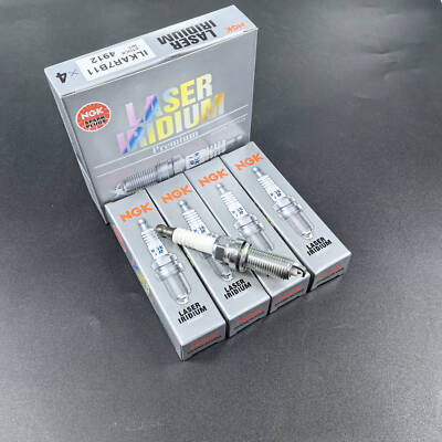 4 PCS 4912 Laser Iridium Spark Plugs ILKAR7B11 for Corolla Pontiac ngk ...