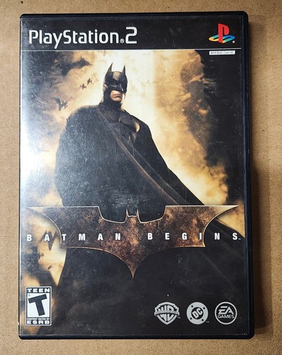 Batman Begins (Sony PlayStation 2, 2005) PS2 Complete CIB with Case and ...
