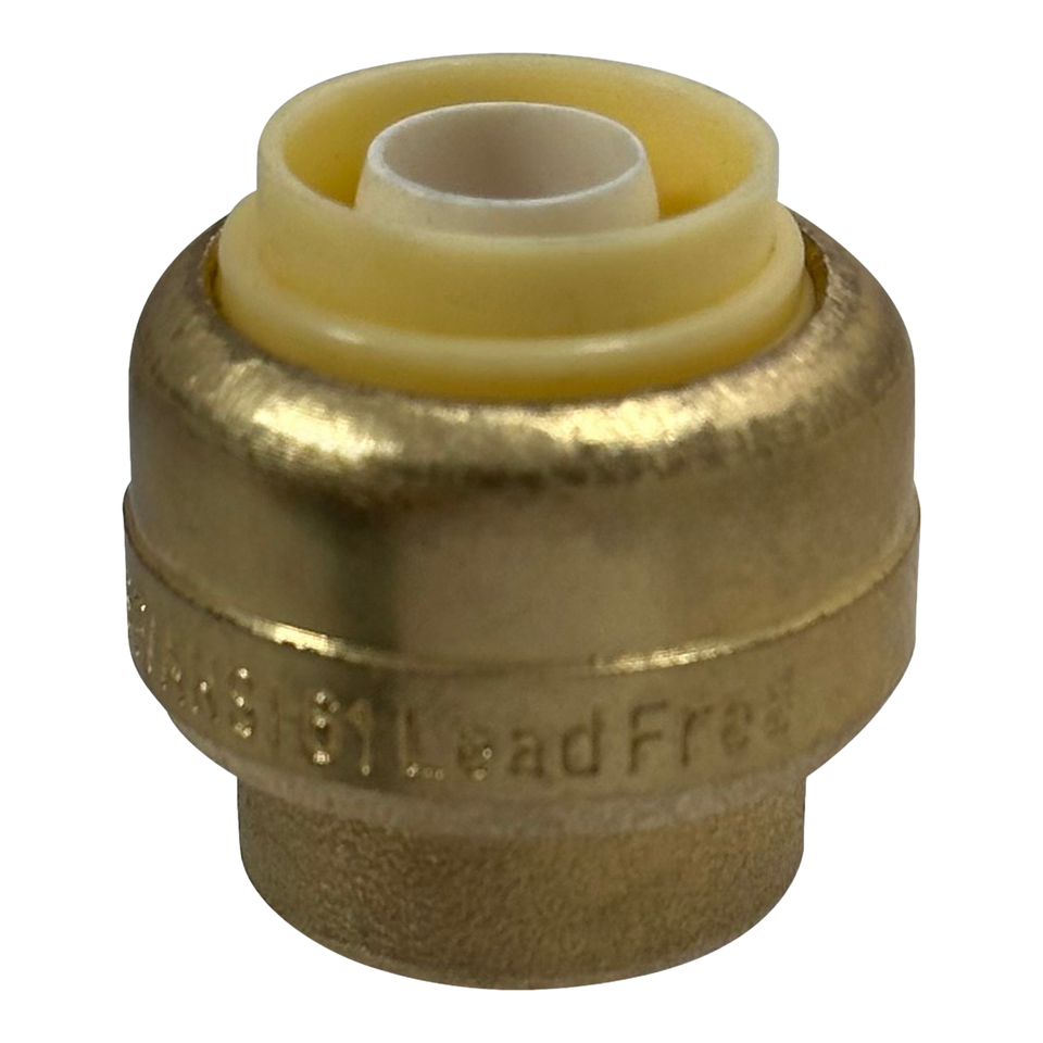 10 Pack XFITTING Push Fit Cap 3/8 inch, 3/8" Push to Connect End Cap ...