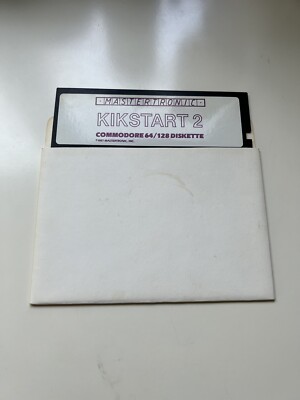 Kikstart 2 Commodore 64/128 Mastertronic Floppy Disk Untested | eBay