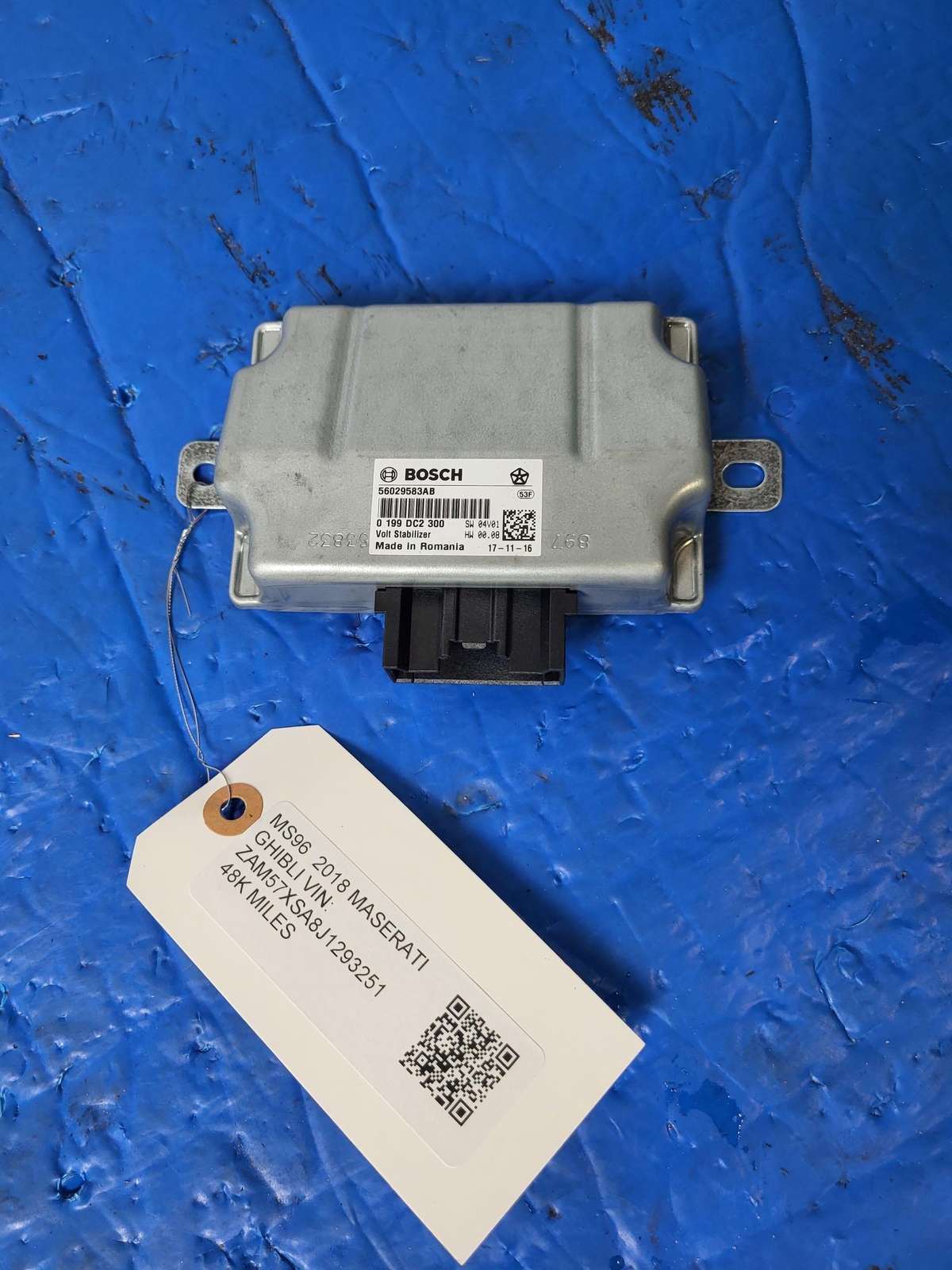 Power Inverter Control Module 2018 Maserati Ghibli 3.0L RWD 56029583AB ...