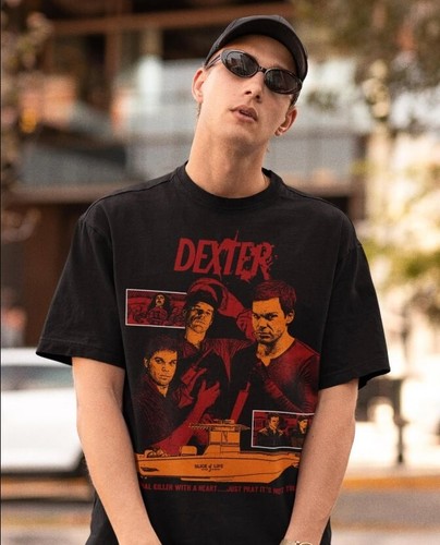 Dexter Bay Harbor Moonlight Fishing Shirt - Dexter Morgan Shirt,Dexter ...