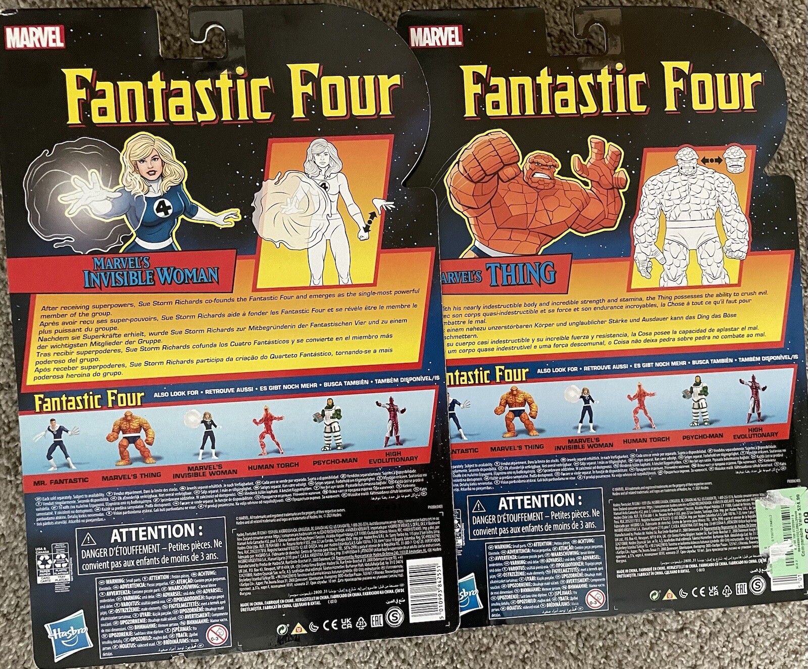 Hasbro Fantastic 4 13 inch Action Figures 5010993842520| eBay