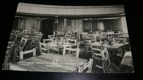 1940'sDining Room Horseshoe Lake Inn Frederic Michigan RPPC Real Photo ...