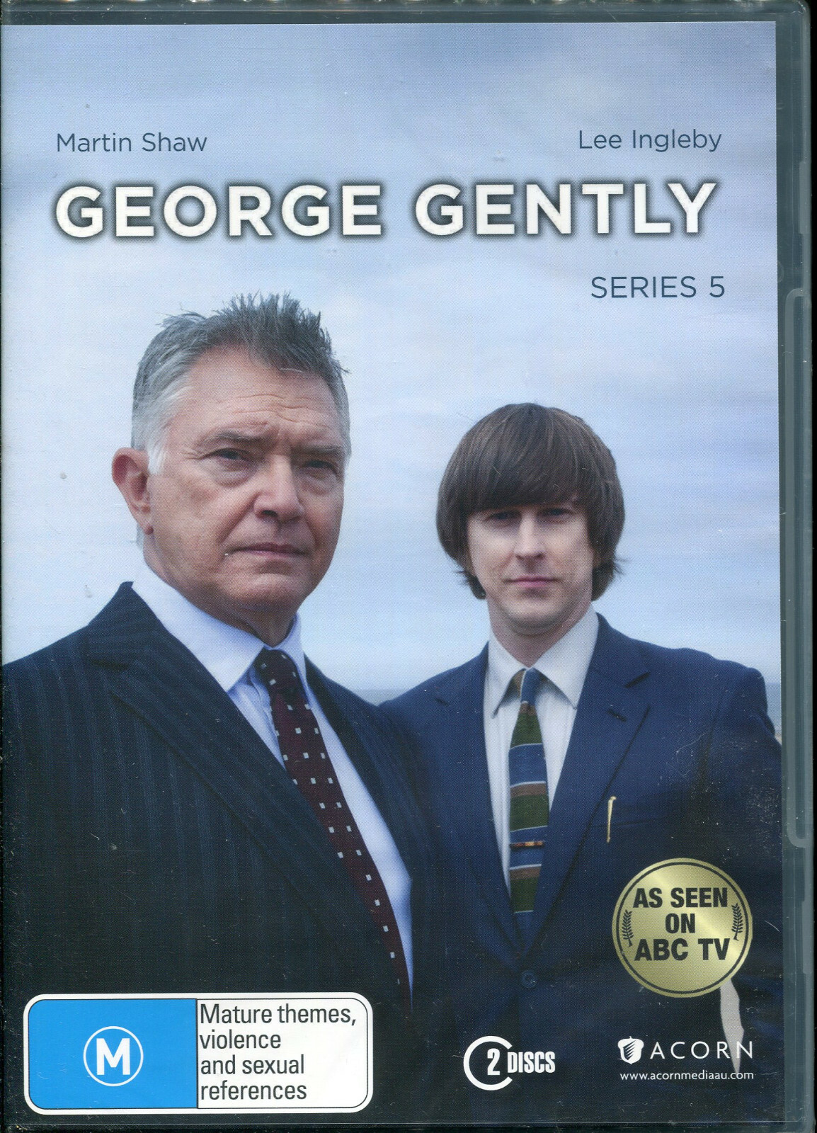 George Gently Series Five 5 Fifth DVD NEW Region 4 Martin Shaw Lee ...