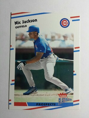NIC JACKSON 2003 FLEER PLATINUM BASEBALL CARD # 230 D3688 | eBay