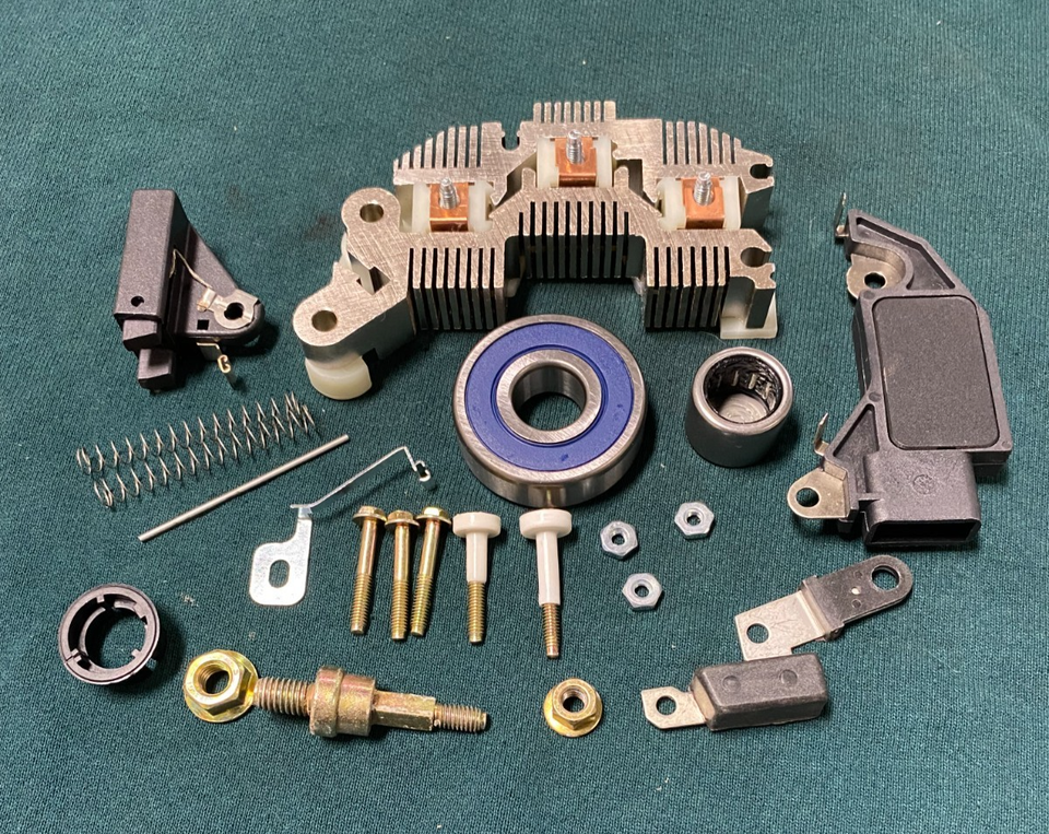 Premium Alternator Rebuild Kit Late Delco CS144 Delco Pontiac Chevy GMC ...