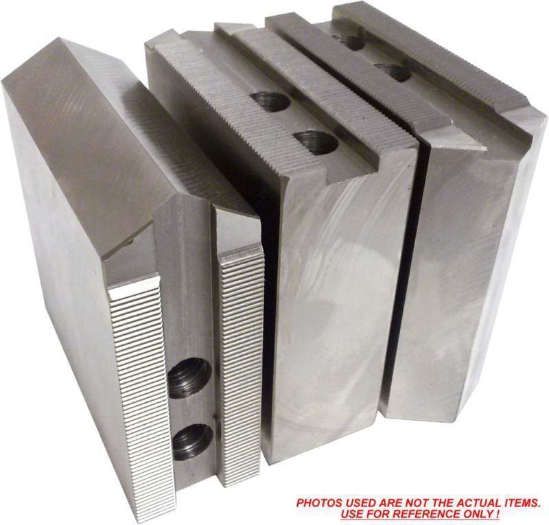 KT-8EHP Steel Soft Jaws For a 8" Chuck (Kitagawa, Samchully) ht=4 ...