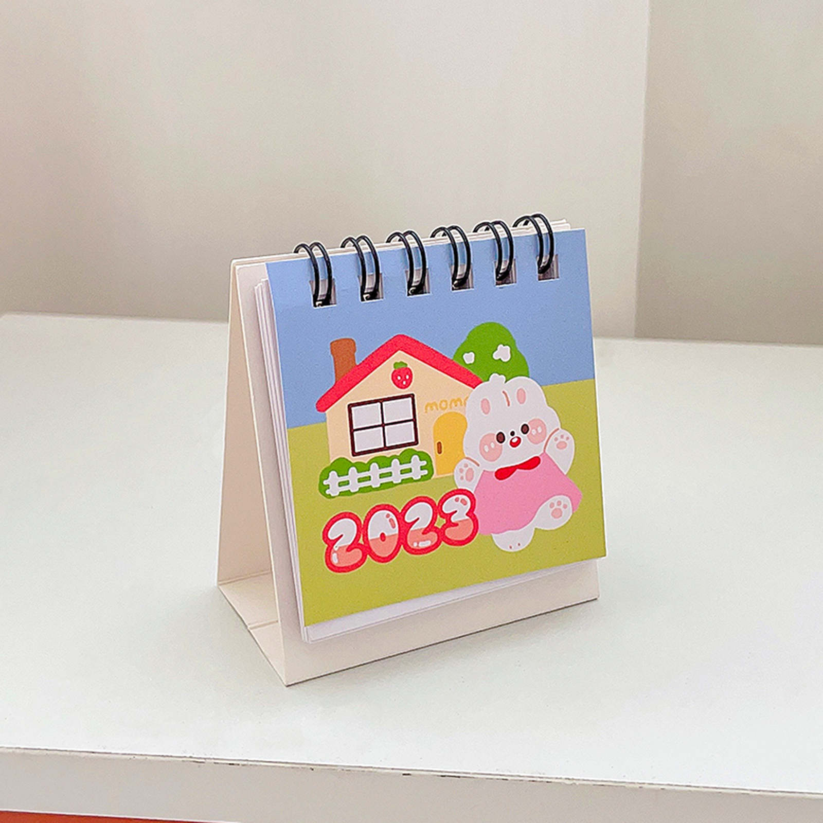 2023 Calendar Smoothly Writing Decorative Adorable 2023 Cartoon Desk ...