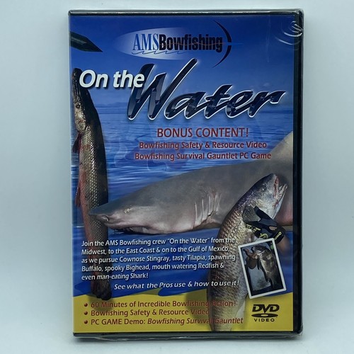 On the Water DVD 2007 AMS Bowfishing Fishing Instructional Guide BRAND ...