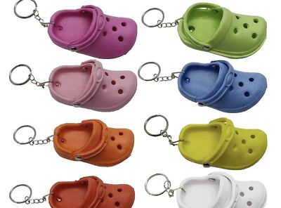 CROCS keyrings novelty key charm, Bag Accessory,mini Water Bottle ...
