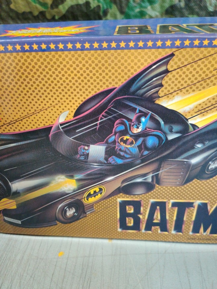 Batman Rocket Launcher Batmobile With Accessories And Cover 1989 ToyBiz ...
