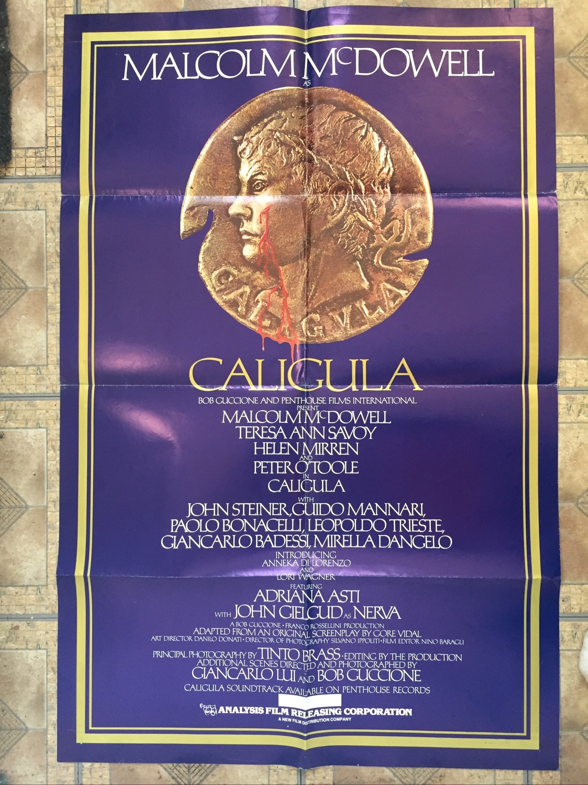 Caligula Movie Poster