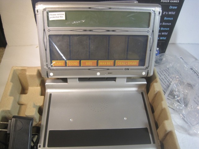 2007 RecZone 955 Video Poker Game 7 in 1 Portable Color Touch Screen ...