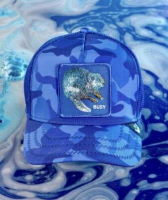 Goorin Bros Busy Beaver wAful Blue Camo Friday Drop Limited Edition ...