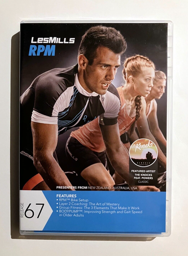 Les Mills: RPM #67 - Exercise Fitness Spin Cycling Workout - RARE DVD ...