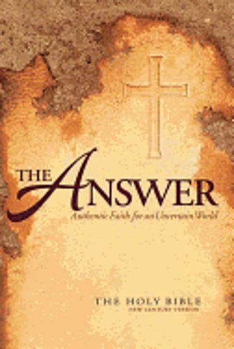 Answer-NCV: Authentic Faith for an Uncertain World by Thomas Nelson ...