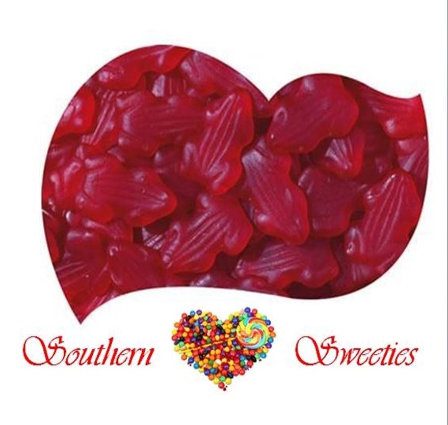 1KG RED FROGS Lollies Gummies Gummy Candy Buffet Bulk halloween lollies ...