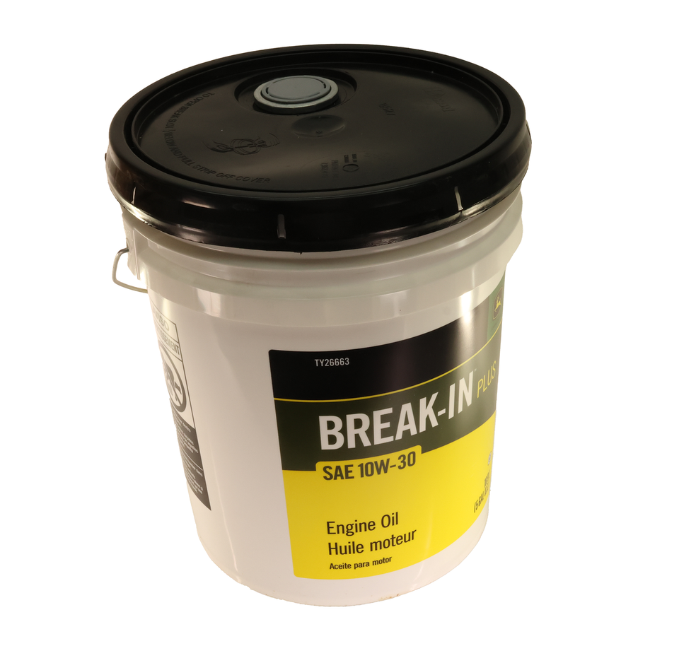 John Deere Original Equipment 5 Gallon Engine Break-In Oil - TY26663 ...