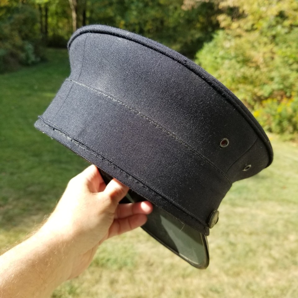 Vintage antique Firefighters Fireman Dress Uniform Cap Fire Department ...