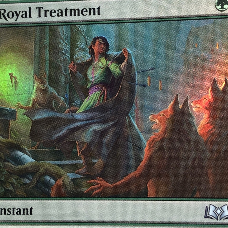 Royal Treatment Foil WOE NM MTG Ships Free!! | eBay