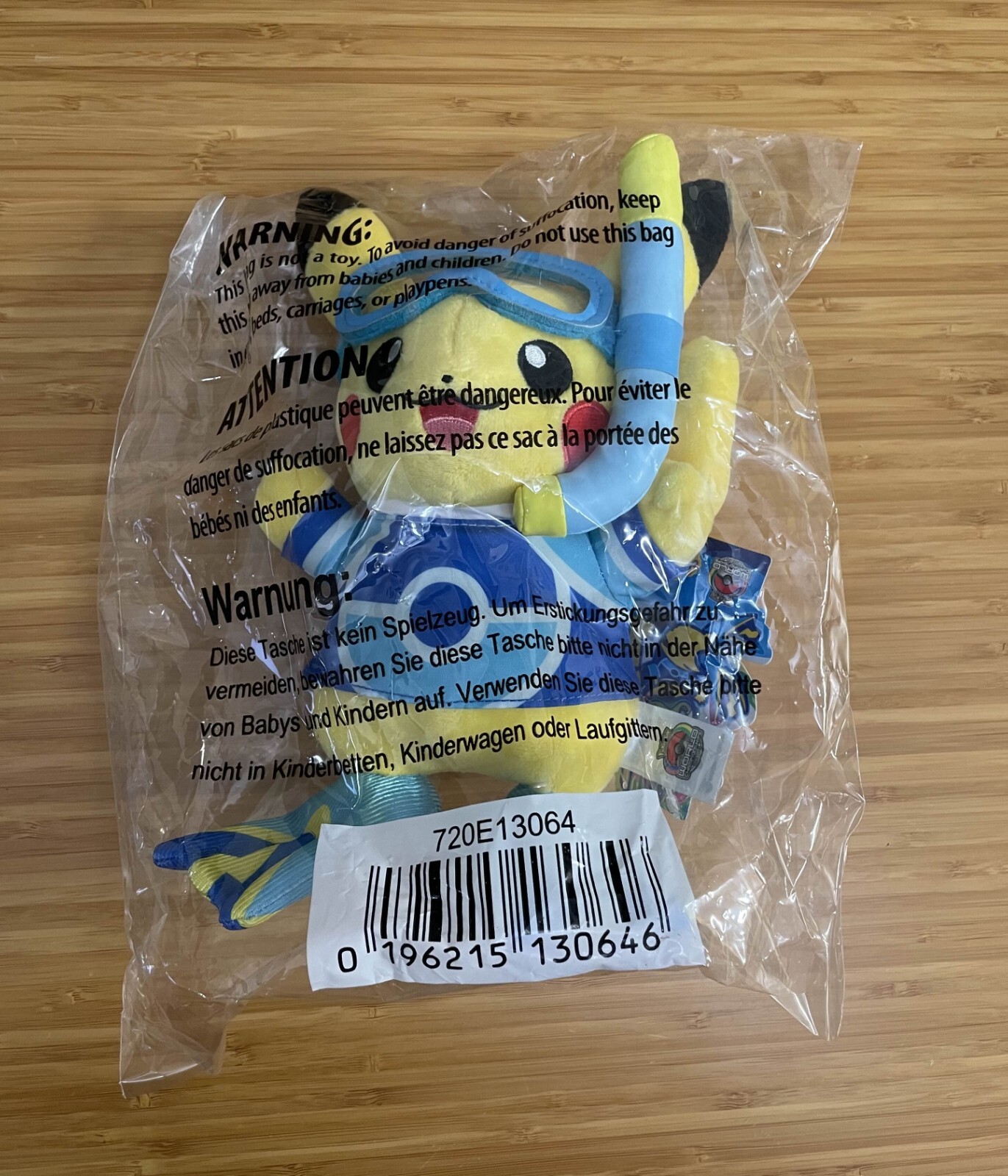 Pokemon World Championships Honolulu 2024 Exclusive - Snorkel Pikachu ...