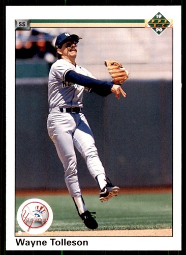 1990 Upper Deck Wayne Tolleson Baseball Cards #320 | eBay