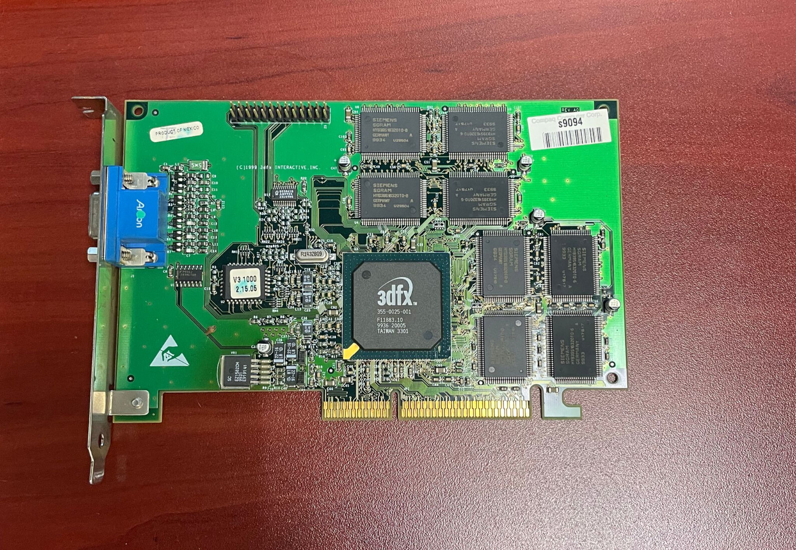 3dfx voodoo3 1000 16mb #667 | eBay