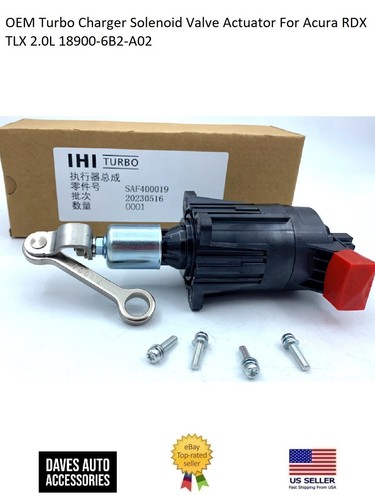 Turbocharger Solenoid Valve Actuator Assembly Fits Acura RDX TLX 2.0L ...
