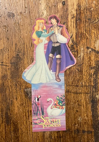 Vtg 1994 The Swan Princess Odette & Derek Dancing Bookmark 90s RARE! | eBay
