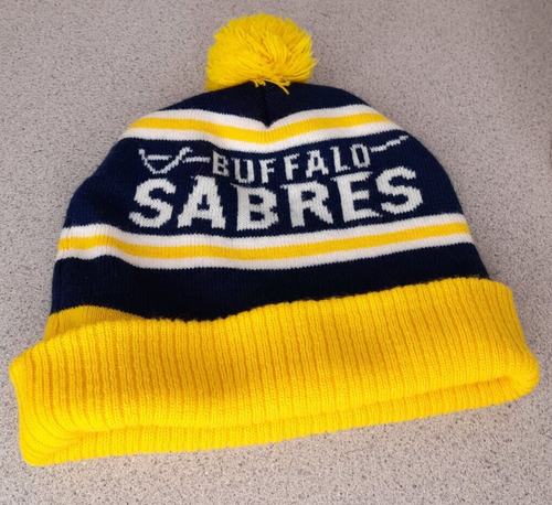 Buffalo Sabres Beanie Hockey Winter Hat Labatt Beer Acrylic Unisex ...