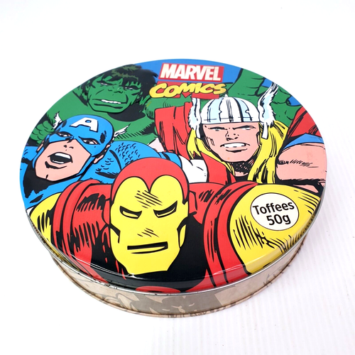 Marvel Comics Collector Tin Embossed Super Heroes | eBay Australia