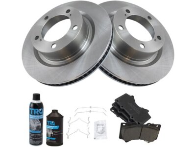TRQ 32YB41N Front Brake Pad and Rotor Kit Fits 2016-2021 Toyota Land ...