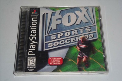 Sony PS1 Fox Sports Soccer '99 Black Label 1999 CIB NTSC -071411 ...