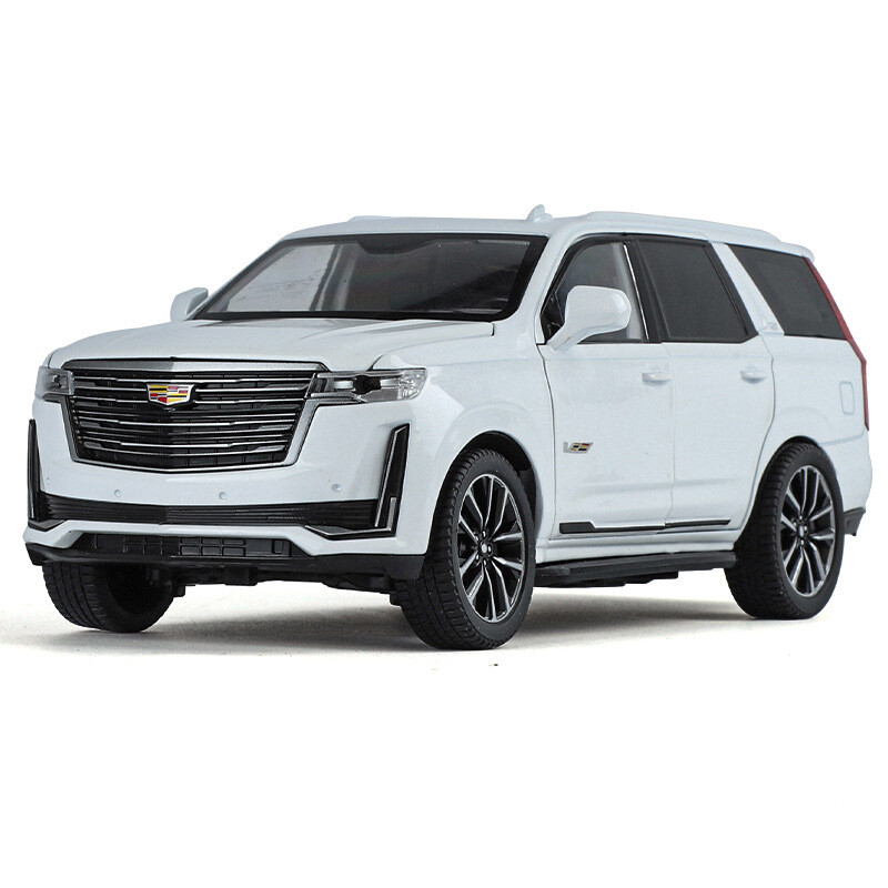 1:24 Cadillac Escalade SUV Diecast Model Car Toy Collection Sound Light ...
