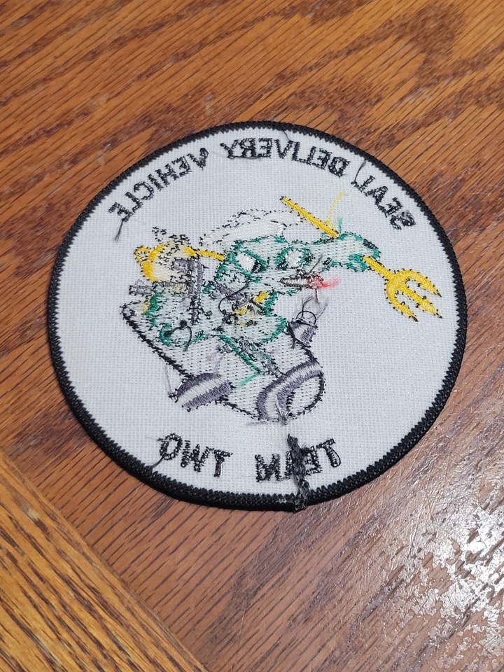 Vintage US Navy SEAL patch Naval Special Warfare SDV Team Two 4 Inch Patch | eBay