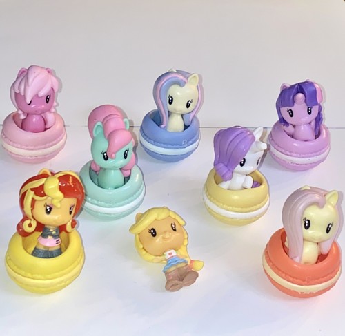 Lot Of 15 My Little Pony MLP Cutie Mark Sweet Crew Figures Macaron Toy ...