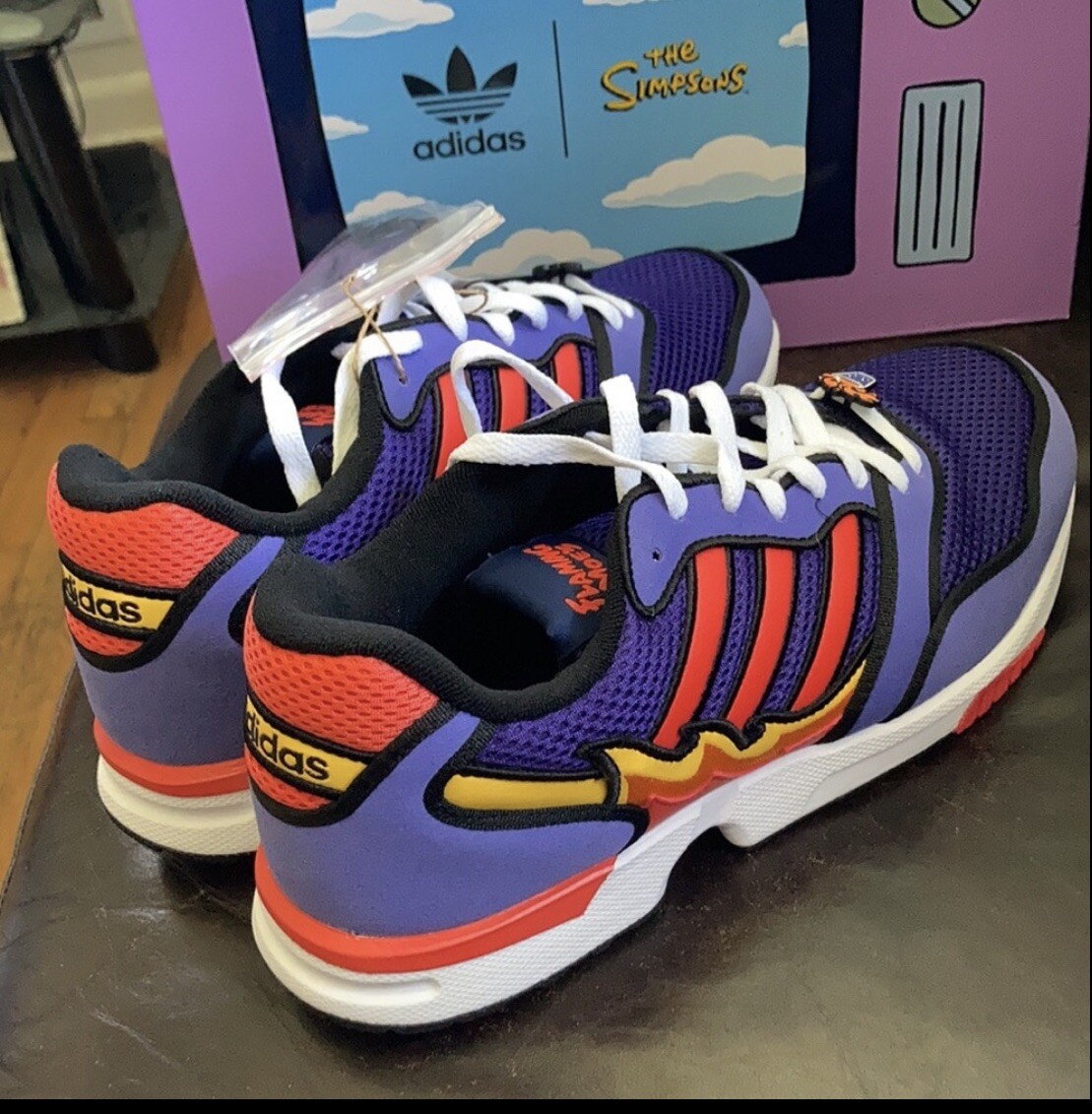 Adidas x The Simpsons Flaming Moes ZX1000 Mens 6 | eBay Adidas x The Simpsons Flaming Moes ZX1000 Mens 6 | eBay