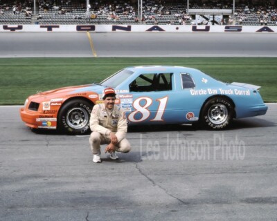 1986 Chet Fillip posed at Daytona - 8x10 photo | eBay