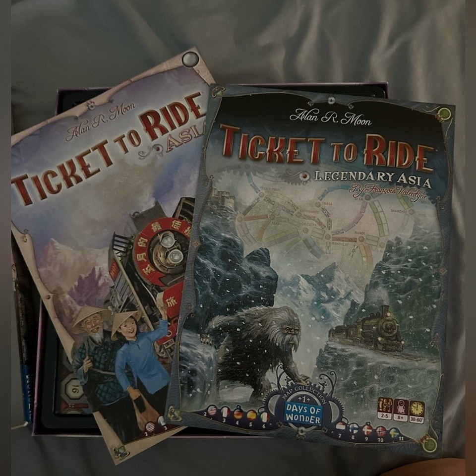 Ticket to ride Asia expansion | eBay