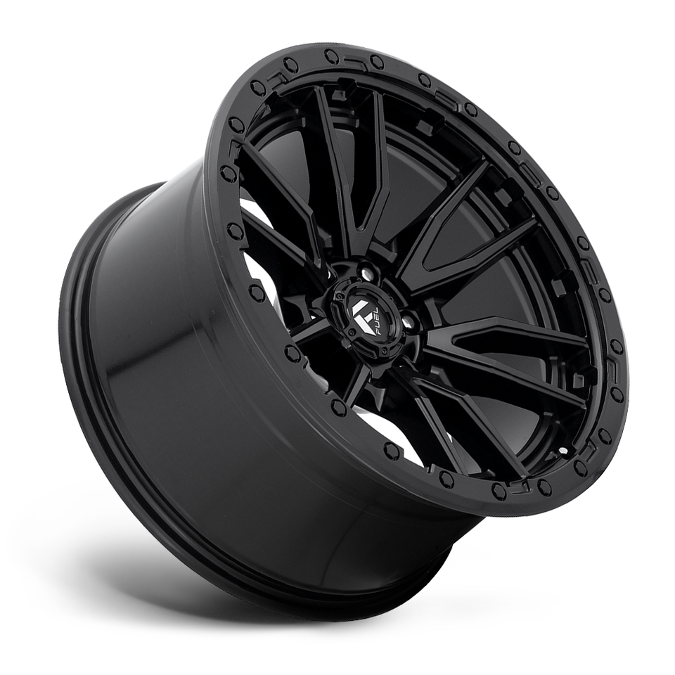 Set 4 Fuel D679 Rebel 20x10 6x5.5 Matte Black Wheels 20" -18mm Rims | eBay
