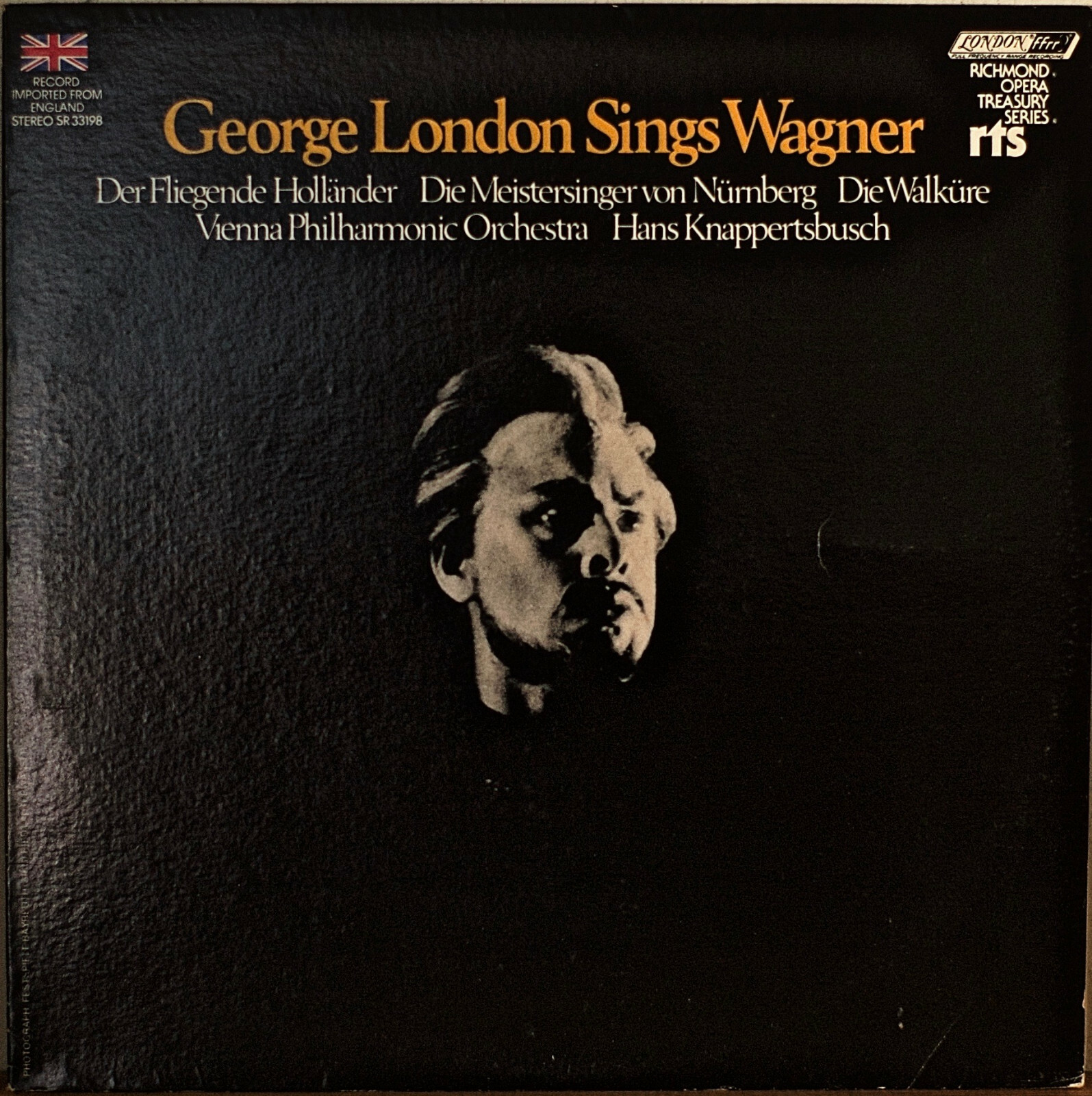 GEORGE LONDON SINGS WAGNER-M1966LP UK PRESSING/US RELEASE VIENNA ...