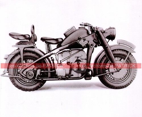 ZUNDAPP KS 750 ( KS750 WW2 ) 1939 Fiche Moto 000017 | eBay
