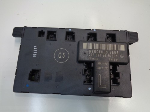 02-05 Mercedes C230 W203 Front Left Side Door Control Module Unit OEM ...