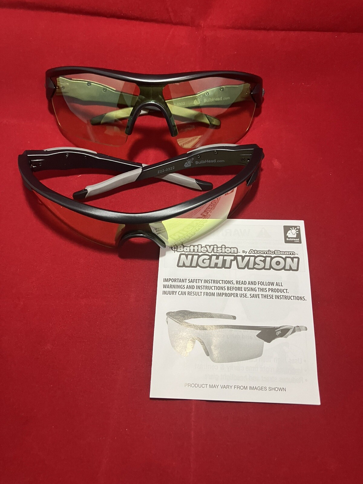 Battlevision Night Vision Glasses for Driving by BulbHead 97298080364 ...