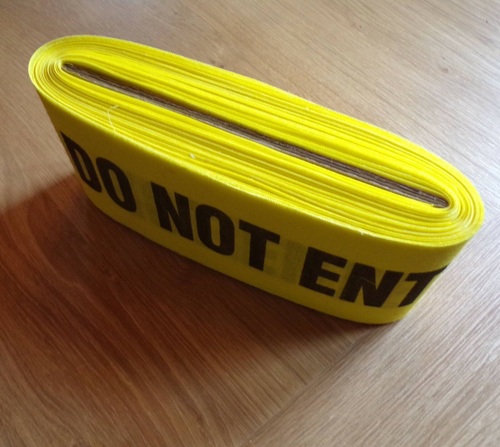 Biodegradable barrier tape: CAUTION DO NOT ENTER - say NO to single-use ...