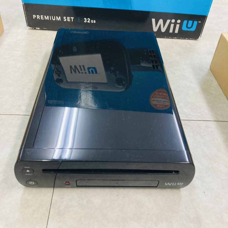 Nintendo Wii U Premium Set 32GB Black Japanese Region Code | eBay