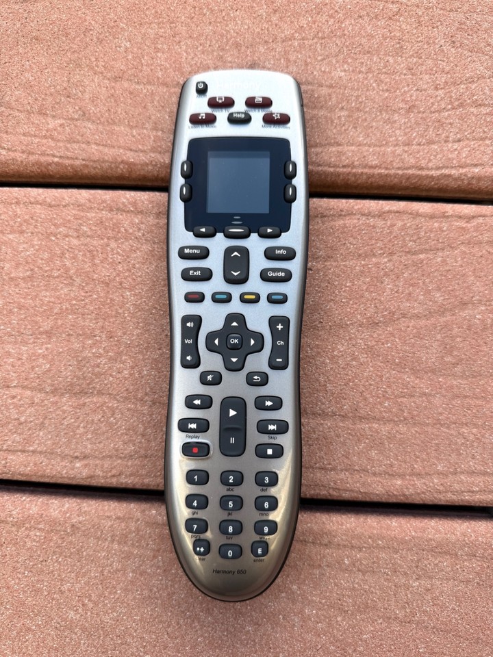 Logitech Harmony 650 Advanced All in One Programmable Universal Remote ...