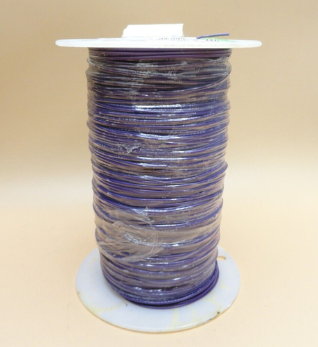 VIOLET / PURPLE 22 AWG Strand Hook-Up Wire 7/30 Violet 300V 1000' Reel ...