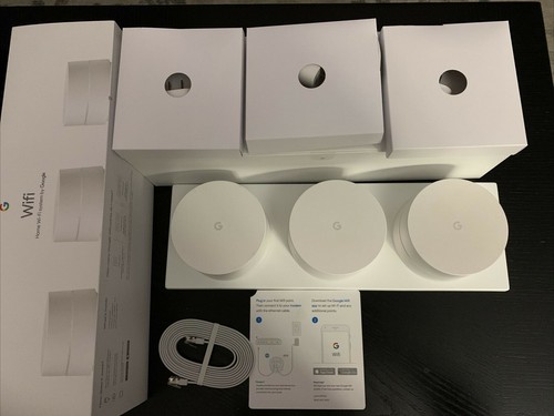 Google Wifi AC1200 NLS-1304-25 Mesh System Router 3 Pack Original Parts ...